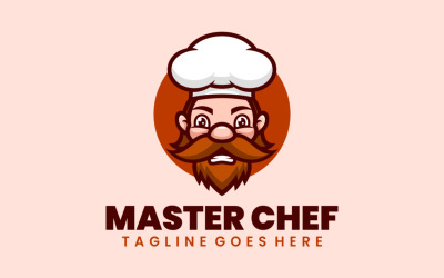 Cute Chef Mascot Cartoon Logo #268030 - TemplateMonster