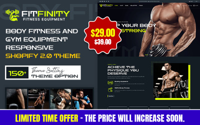 Fitdo - Sports Clothing & Fitness Equipment Shopify Theme