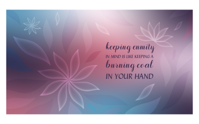 Inspirational Background 14400x8100px In Blue Color Scheme With Message ...