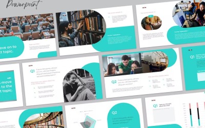 Skoia School - Education Powerpoint #360983 - TemplateMonster