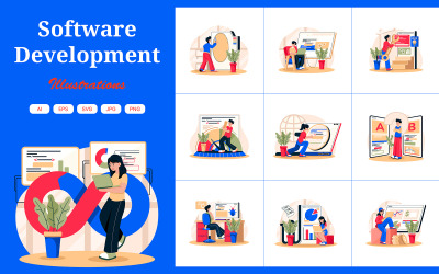 M641_ Software Development Illustration Pack