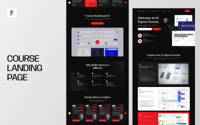 Language Center Figma UI Kit #309829 - TemplateMonster