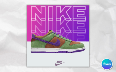 Shoe Sale Social Media Template 31 - Editable in Canva