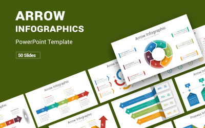 Huni - İnfografik PowerPoint Şablon Diyagramları