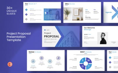 Plantilla de presentación Pitch Deck-PowerPoint