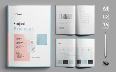 Modèle de proposition de projet (InDesign) - TemplateMonster