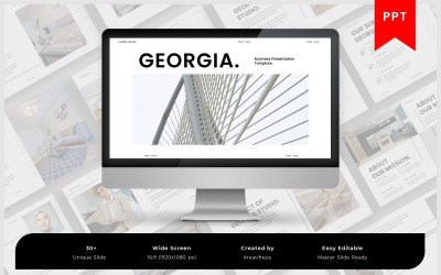 Samanta - Business PowerPoint Template - TemplateMonster