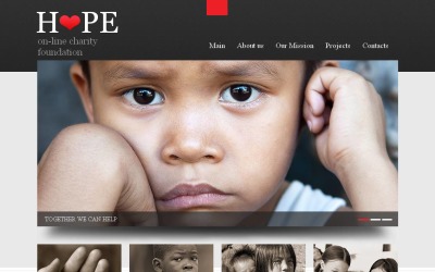 Charity Moto CMS HTML Template #55302