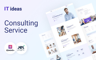 Sandy - Webdesign-Website-Vorlage mit Elementor Builder WordPress-Theme