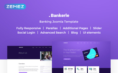 Financial Institution Joomla Template #51395