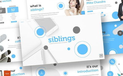 Mvmnt - PowerPoint template #83809 - TemplateMonster