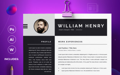 Smith Resume Template #95669 - TemplateMonster
