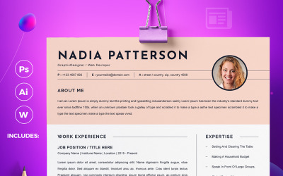 Thomas Resume Template #96798 - TemplateMonster