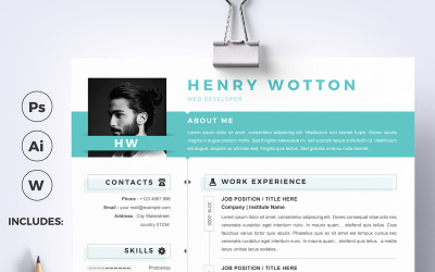 Thomas Resume Template #96798 - TemplateMonster