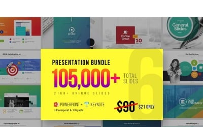 Infographics Presentation Bundle PowerPoint template