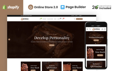 Electronics Store Responsive Shopify Theme - TemplateMonster