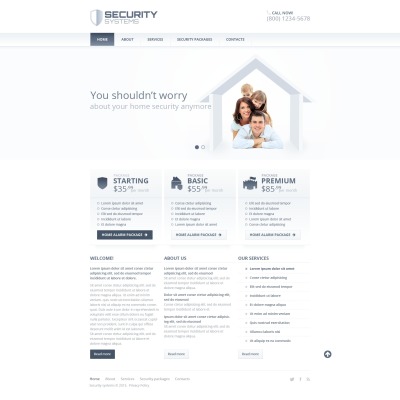 Security Website Templates