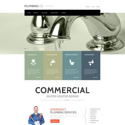 Plumbing Website Templates