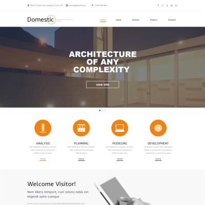 Construction Company Website Templates