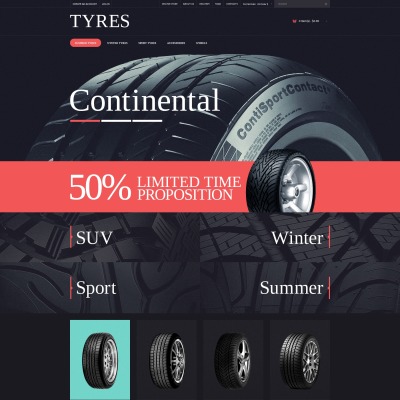 Tires Templates | Wheels Templates | TemplateMonster