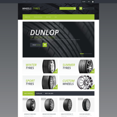Tires Templates | Wheels Templates | TemplateMonster
