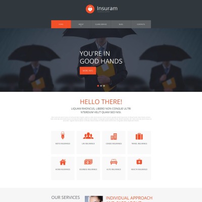 Insurance Templates | TemplateMonster