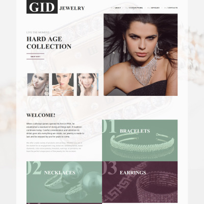 Jewelry Website Templates