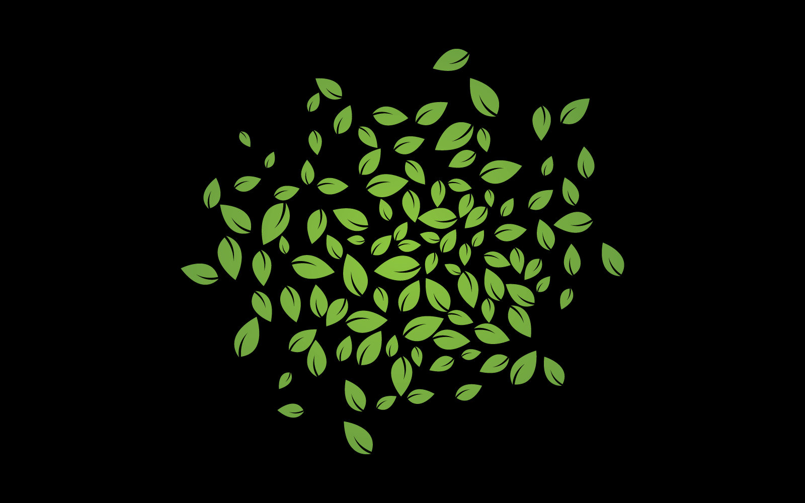 Plantilla de ilustración de vector de diseño de caída de hojas