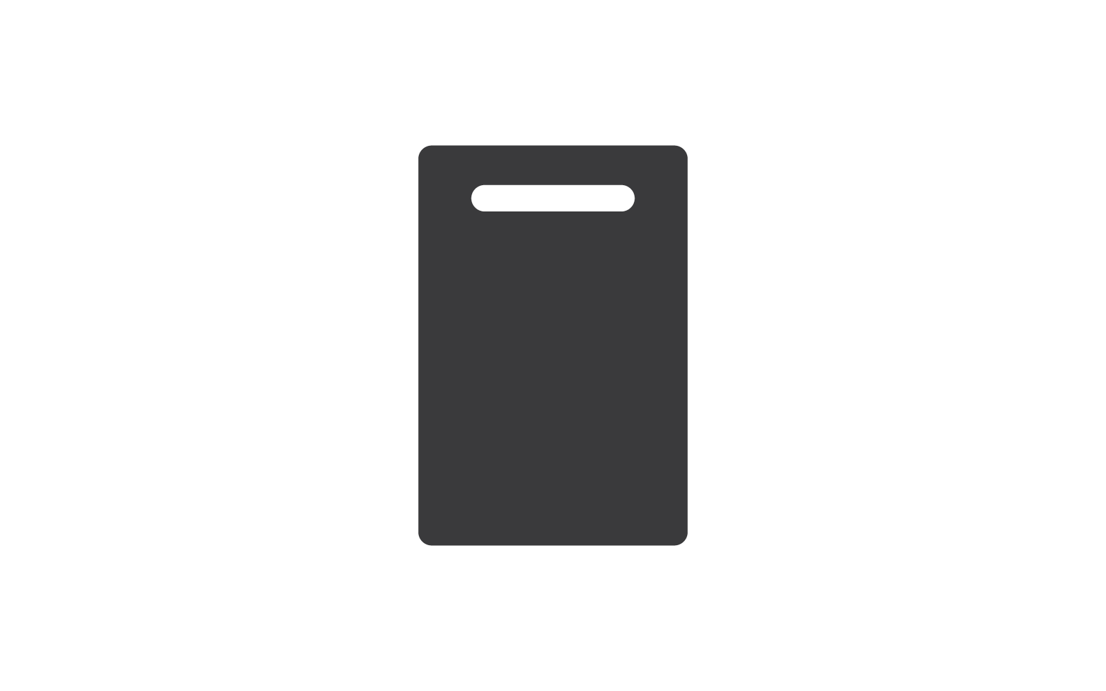 Cutting board design illustration template - TemplateMonster