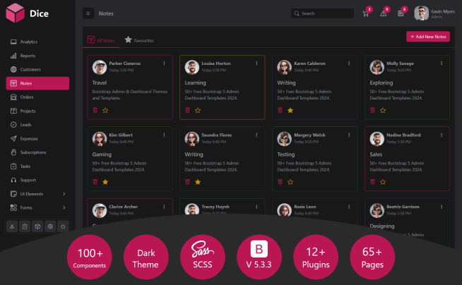 Admin Templates - Free Download in ONE Membership