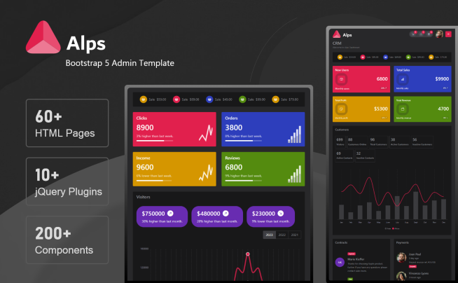 Admin Templates - Free Download in ONE Membership