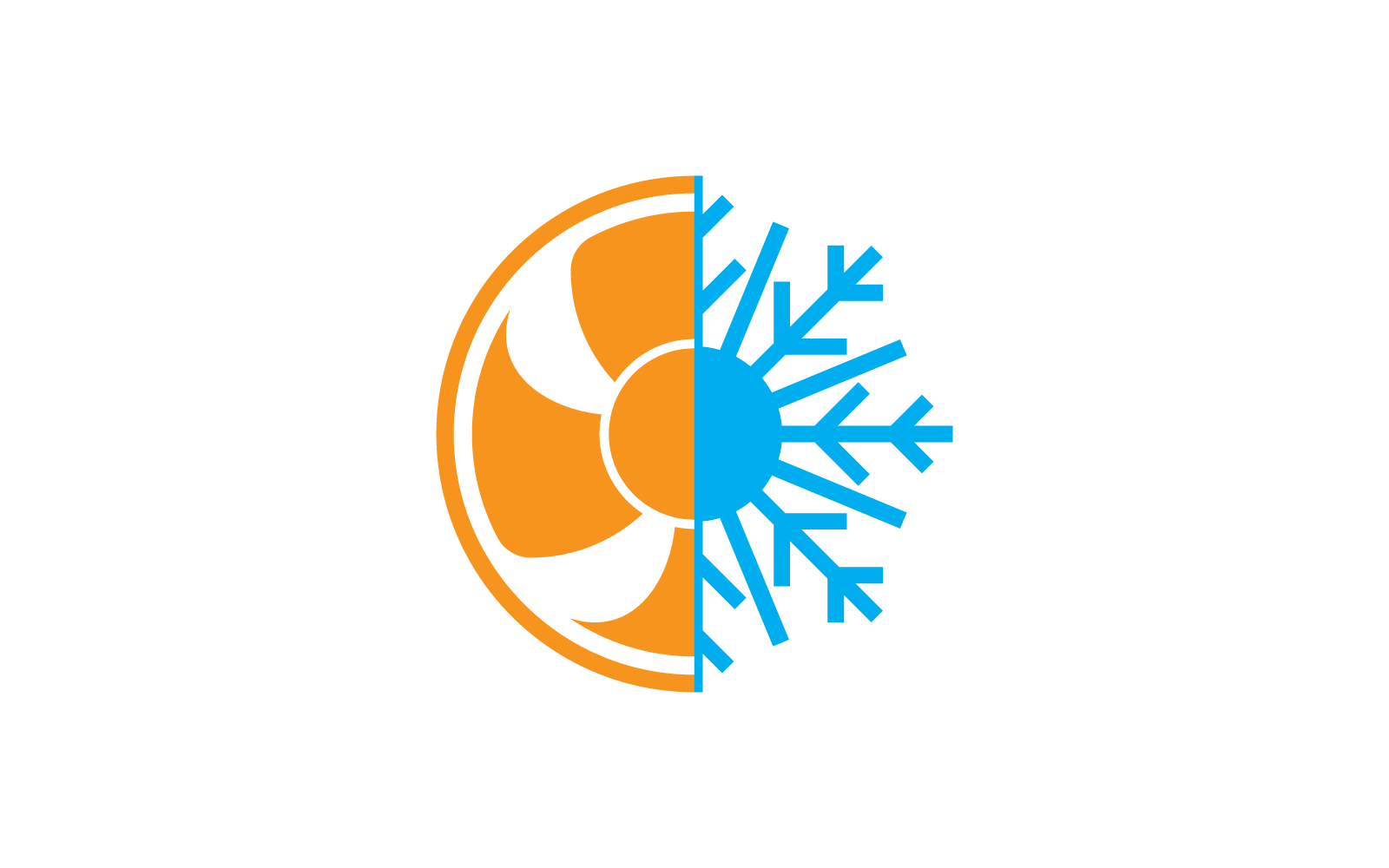 Klima simge illüstrasyon vektör düz tasarımı