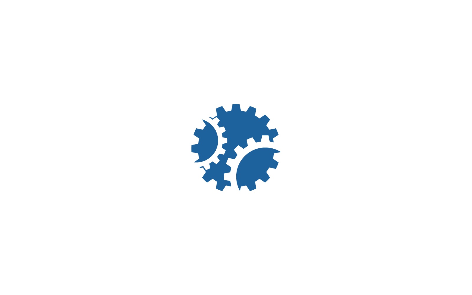 Conception de modèle d'illustration d'icône vectorielle de logo d'engrenage