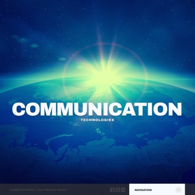 26+ Best Communications Website Templates | Communications HTML Templates