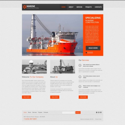 Civil Engineering Templates | TemplateMonster