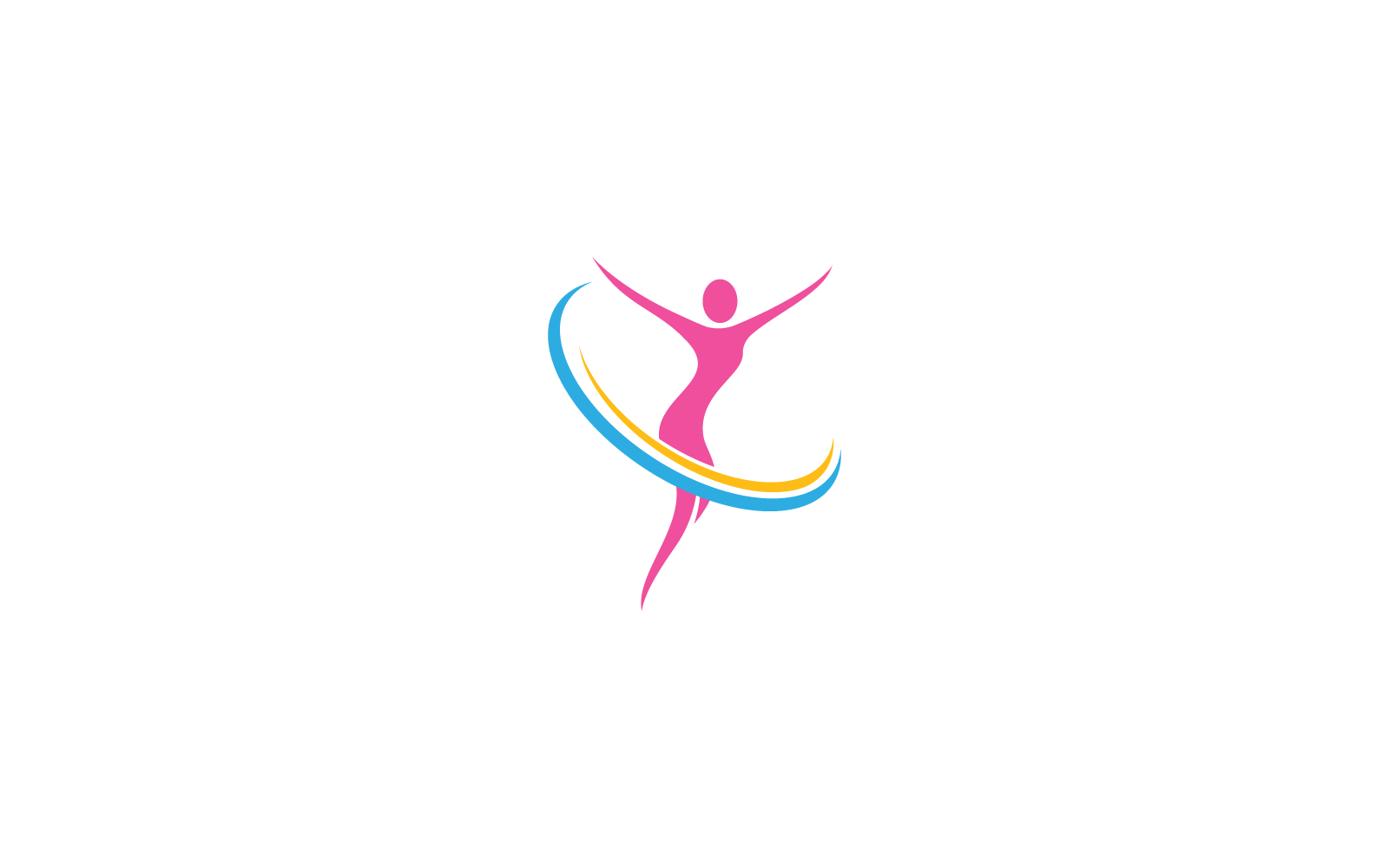 Modèle vectoriel d'illustration d'icône de logo de femme