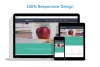 Library Responsive Website Template #46251