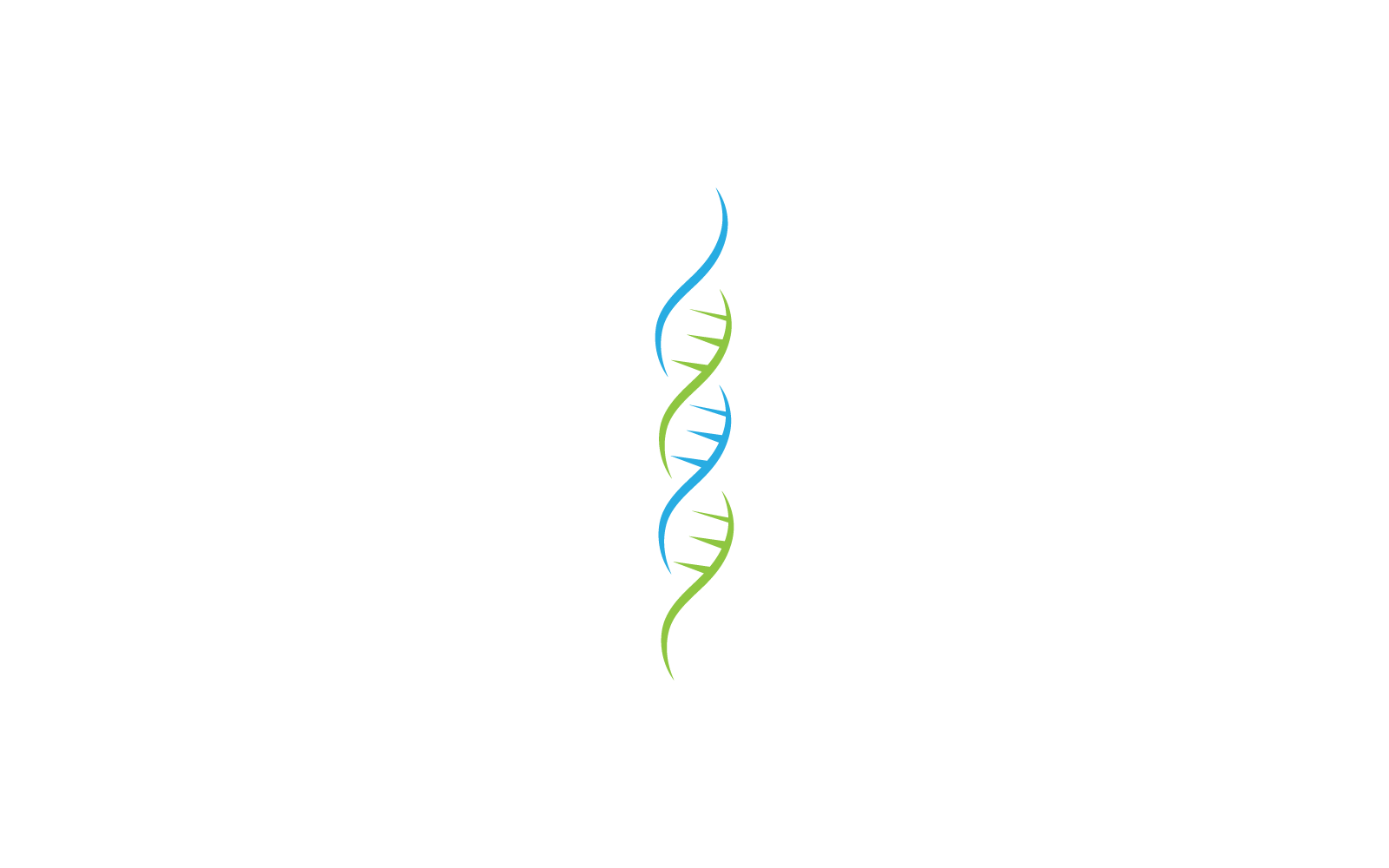DNA logo illustration vector template - TemplateMonster