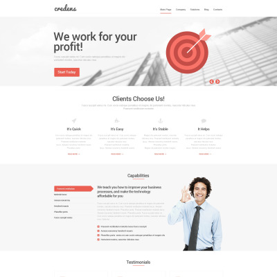 Financial Advisor Website Templates