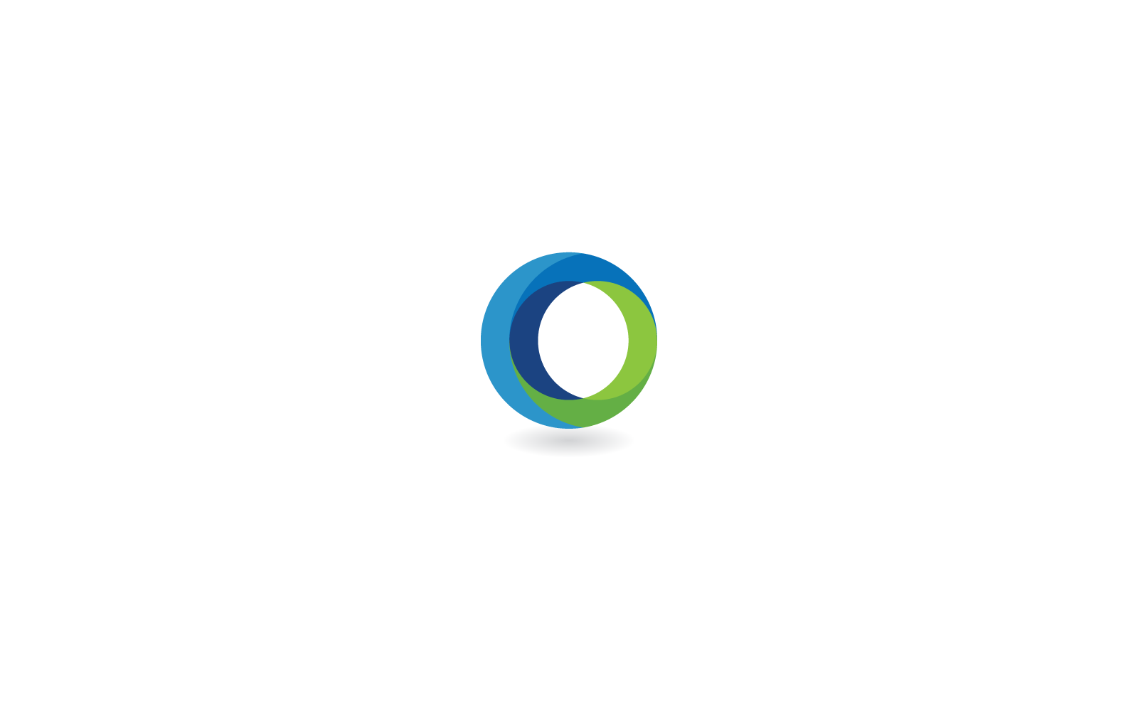 Circle logo design vector icon illustration template