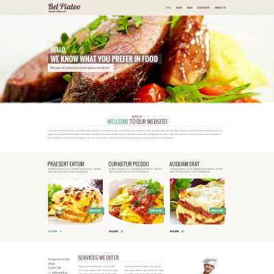 21+ Best Italian Restaurant Website Templates
