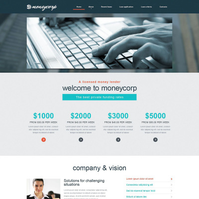 Financial Advisor Website Templates