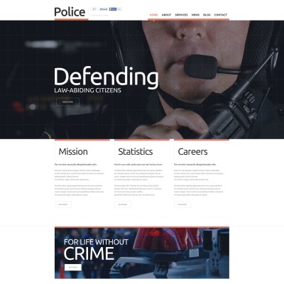 Police Templates | TemplateMonster