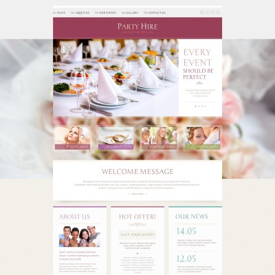 Event Planner Templates | TemplateMonster