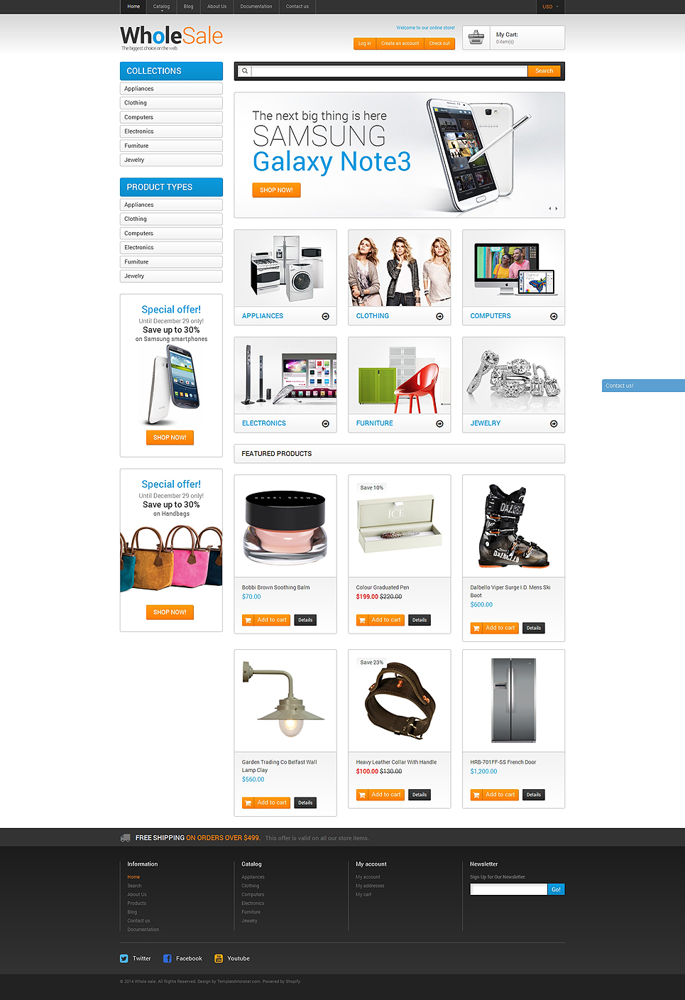 Wholesale Store Shopify Theme 51098