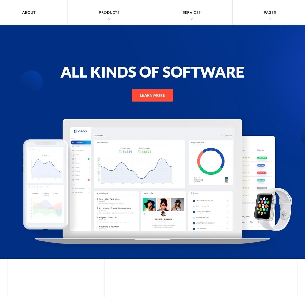 Keysoft HTML Template