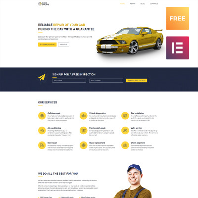 Best Free Car WordPress Themes | TemplateMonster