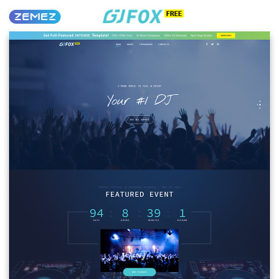 Free Music Templates | TemplateMonster