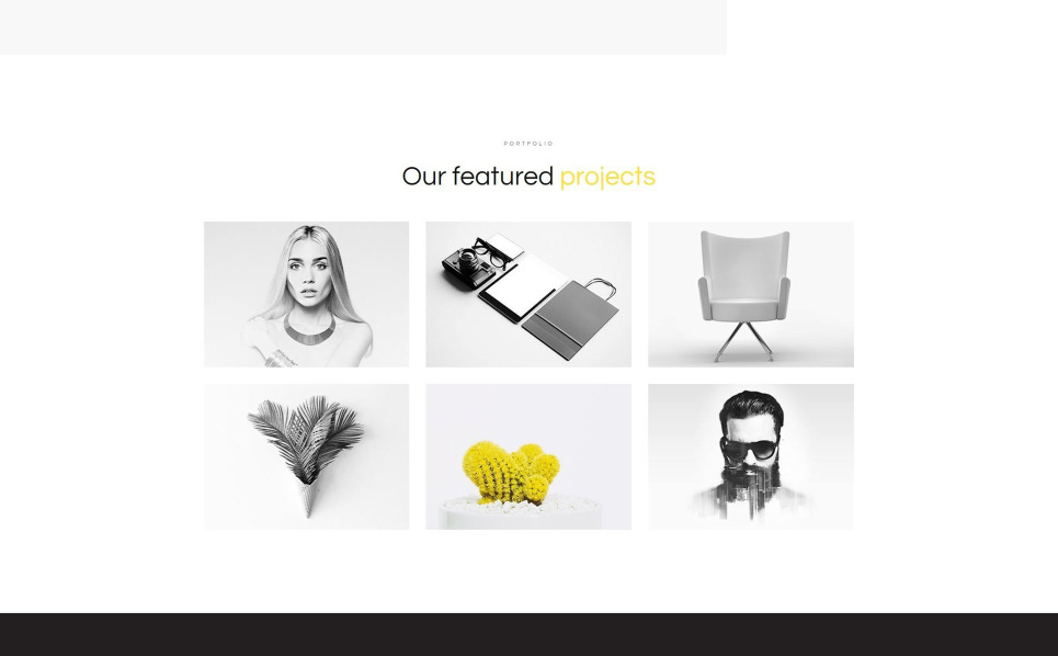 Free Single Page Website Template in Flat Design