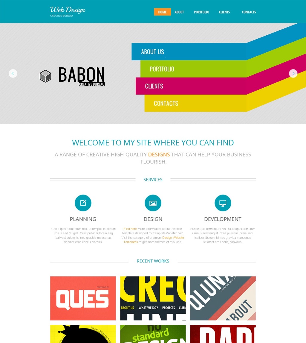 Design Studio Free HTML5 Theme